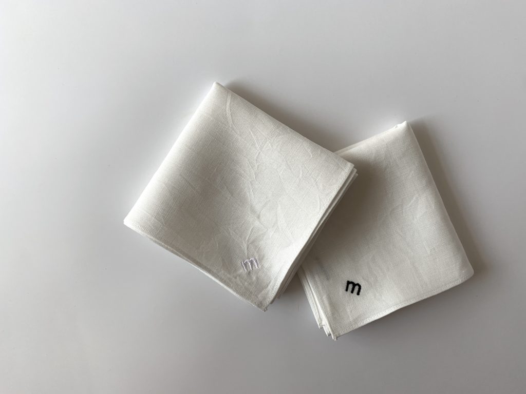 linen handkerchief - JOURNAL